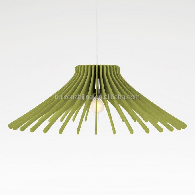 Customized Color PET Acoustic Panel Light Modern Design Home Decoration